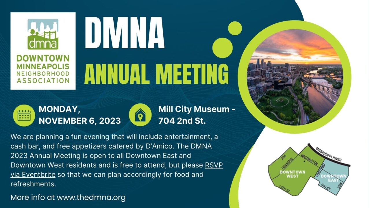 DMNA 2023 Annual Meeting on Monday, November 6 - The DMNA